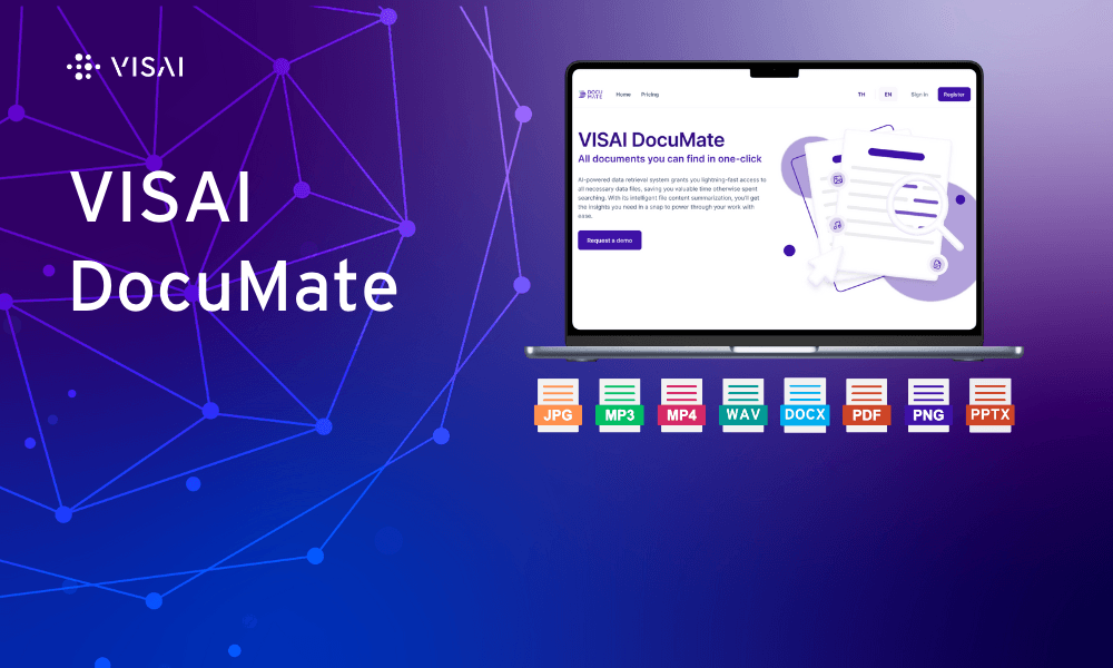 VISAI DocuMate ระบบสืบค้นข้อมูล ด้วย LLM, OCR, Speech to Text | VISAI.ai